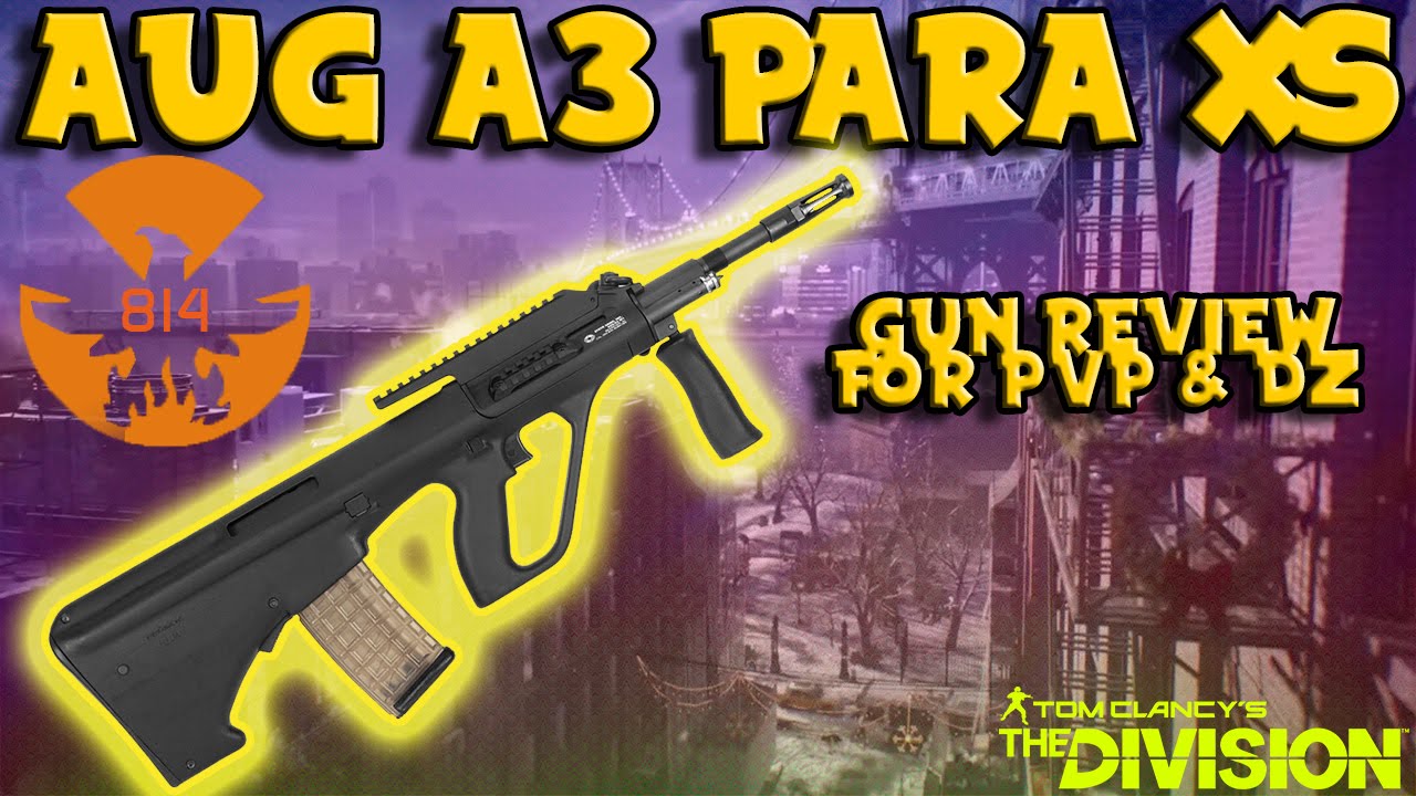 AUG A3 PARA XS! (The Division) Gun Review! - YouTube