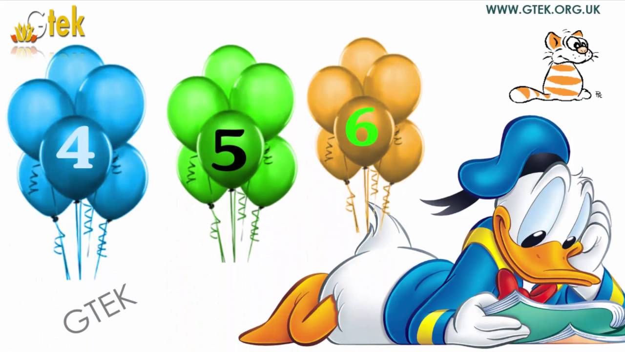 The Number Songs for kids | The Numbers Song | Numbers Rhymes For ...