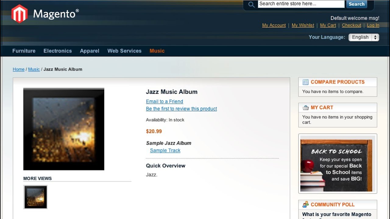 Creating a Downloadable Product in Magento - YouTube
