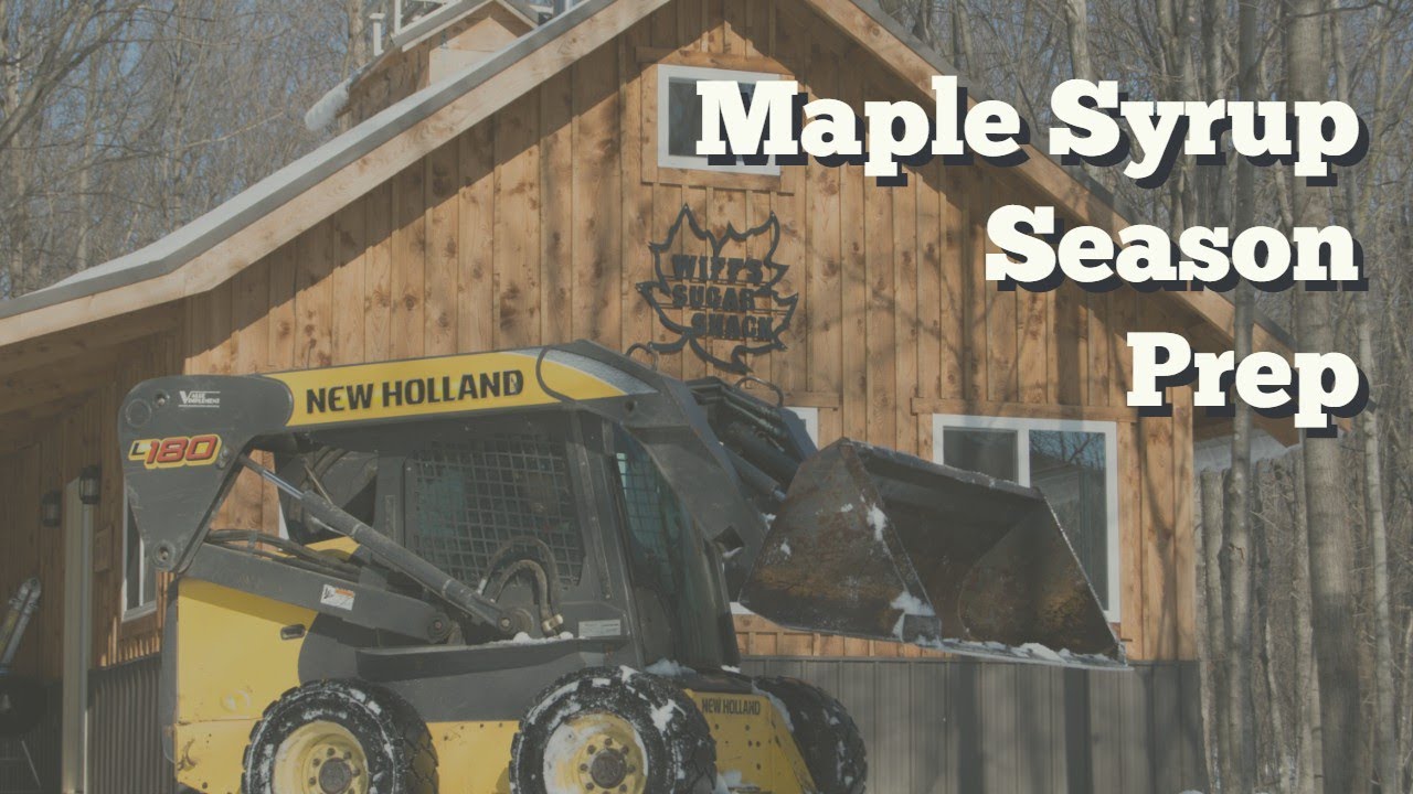 Getting Ready for Maple Syrup Season - YouTube