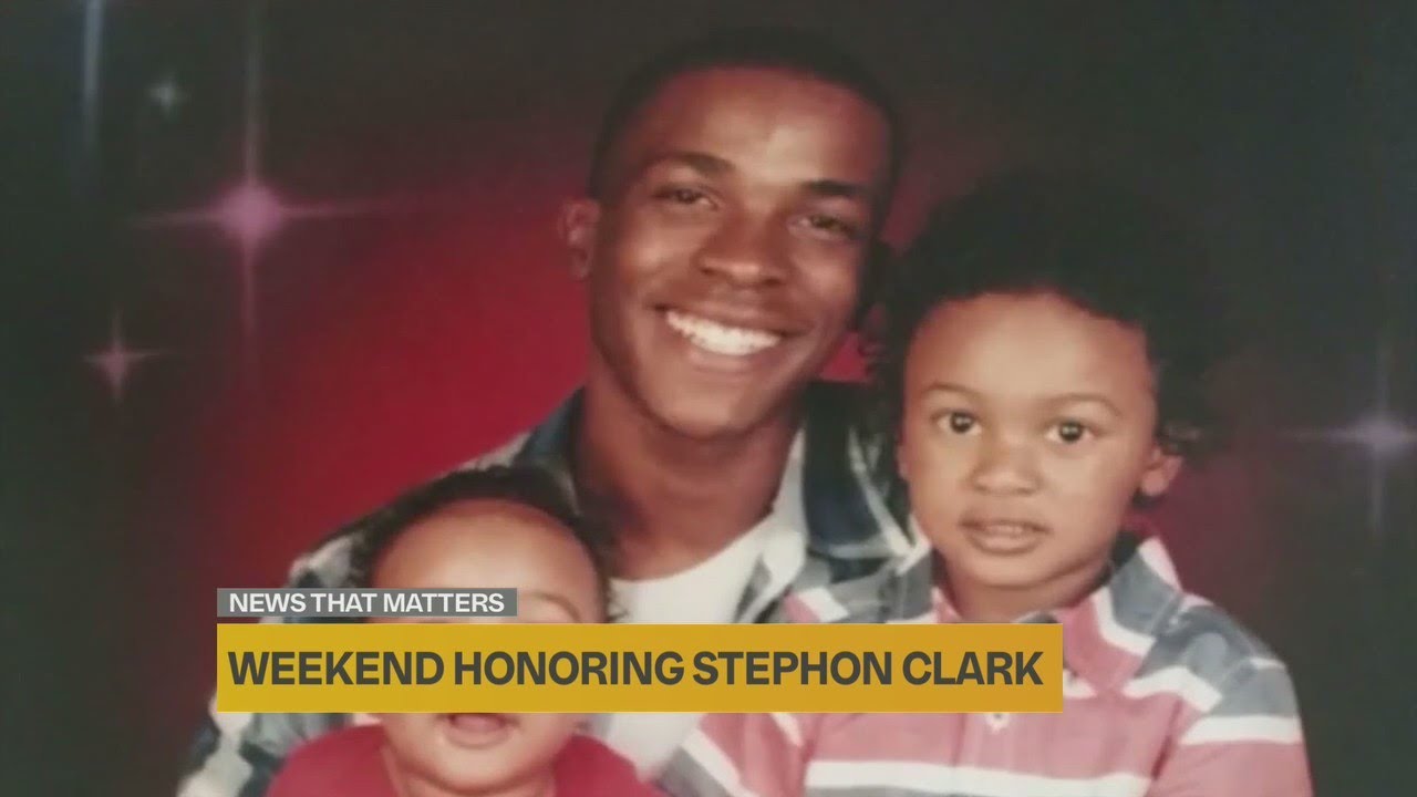 Family, friends celebrate the life of Stephon Clark - YouTube