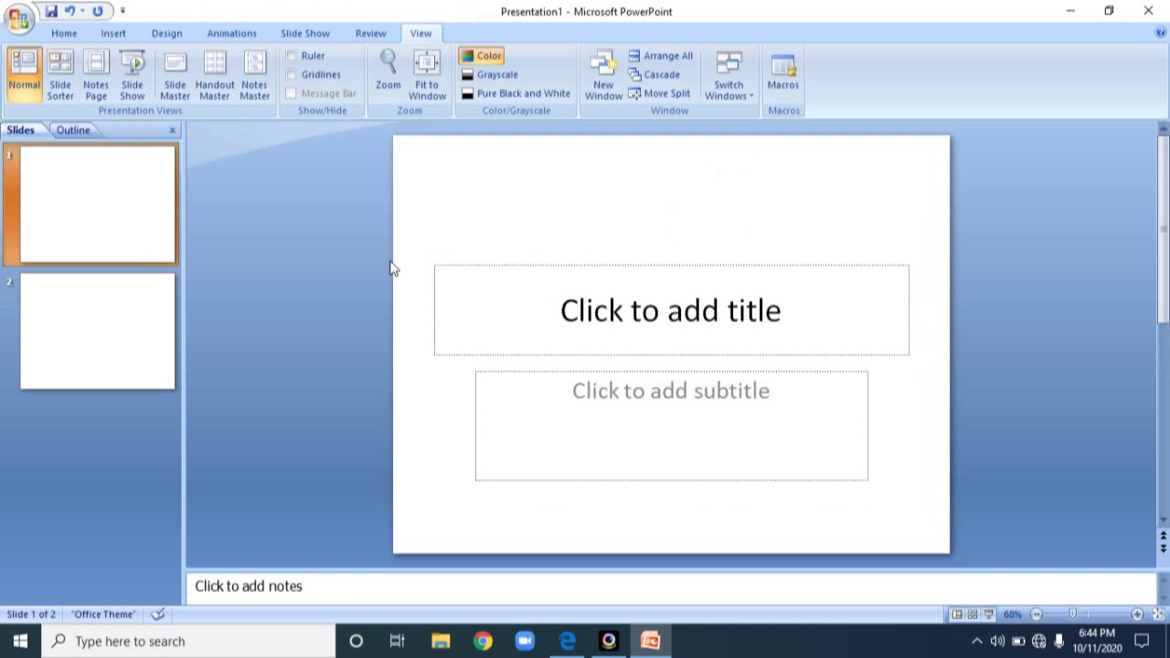 G6 Powerpoint views - YouTube