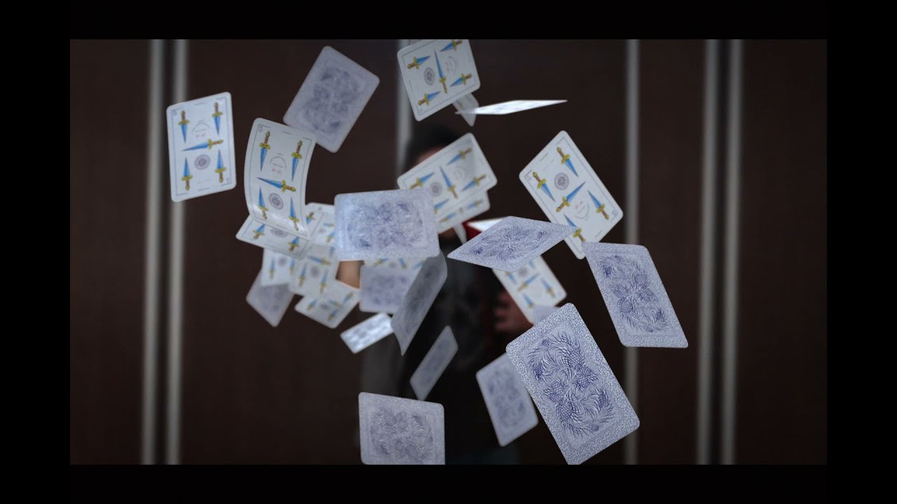 Cards vfx test - YouTube