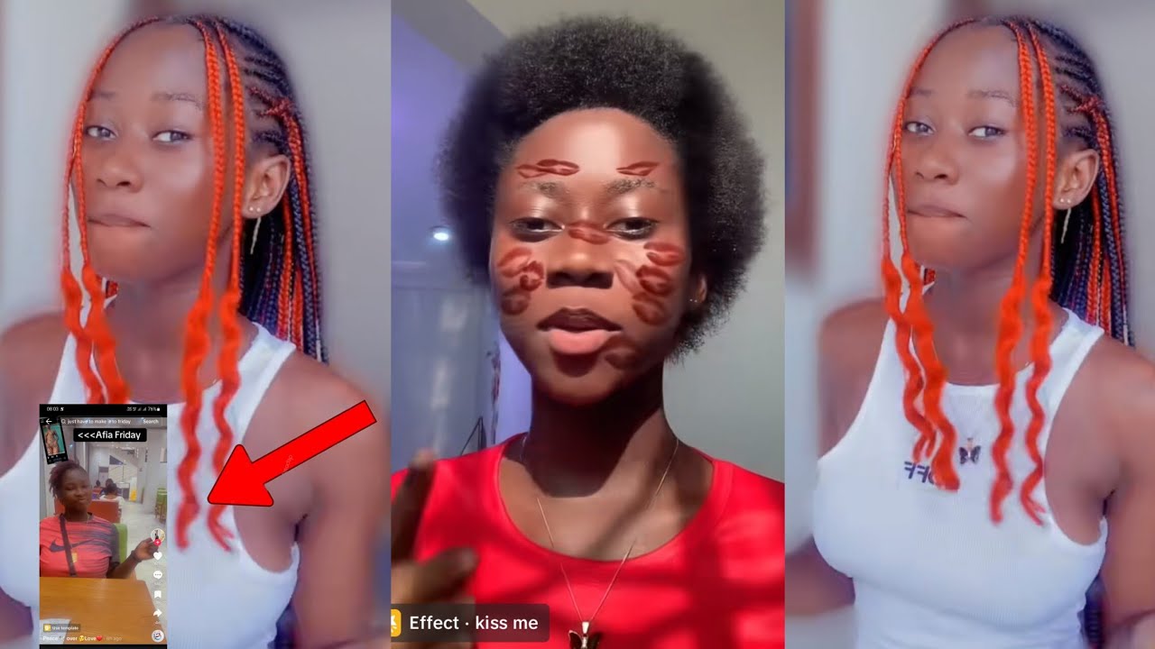Jesus! 😳 Watch 19 years old TiKToKer Afia Friday Full Atopa Video and ...