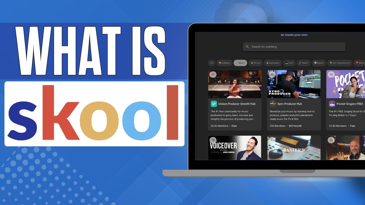 What is Skool Community and How Does to get Start - YouTube