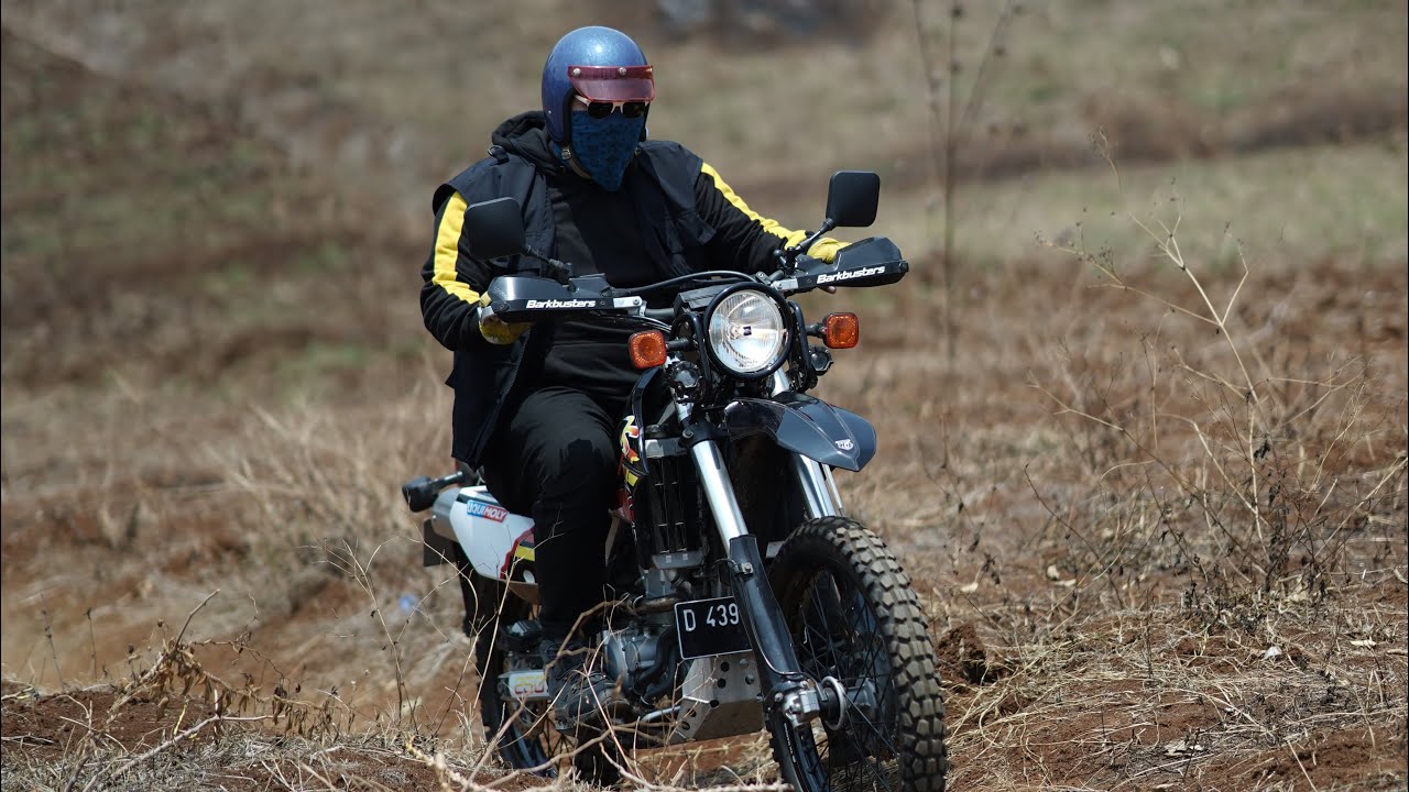 MODIFIKASI KLX 250 VINTAGE TRAIL DAN CRF 150L KONSEP HONDA XR - YouTube