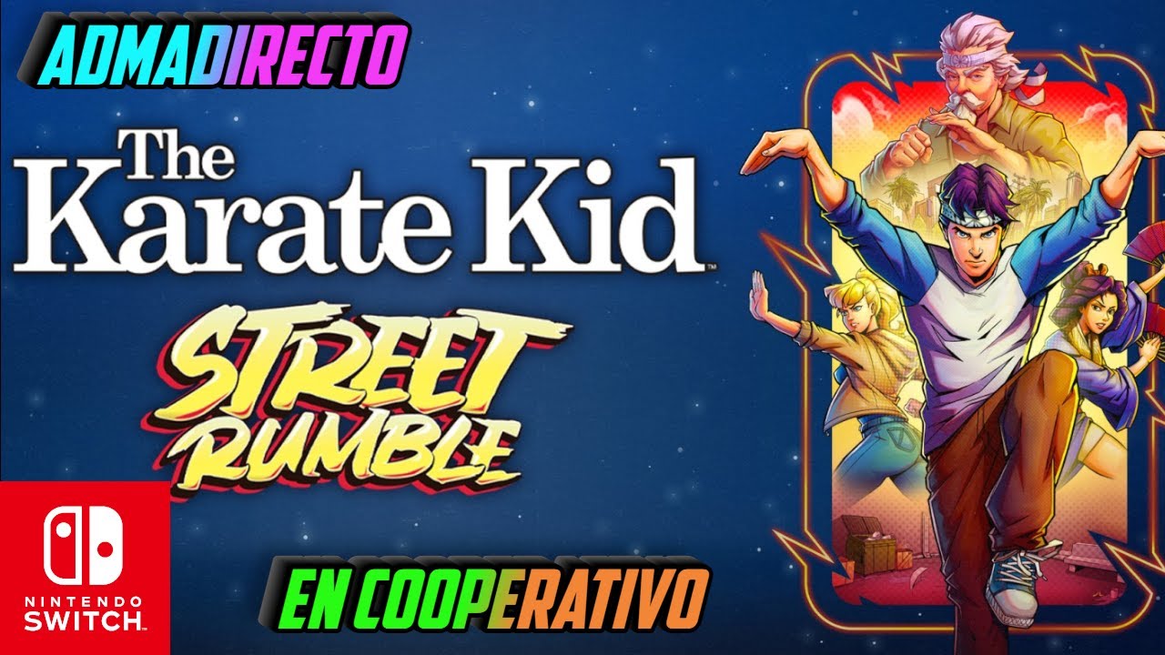DIRECTO: The Karate Kid Street Rumble (Nintendo Switch) - Unboxing y ...