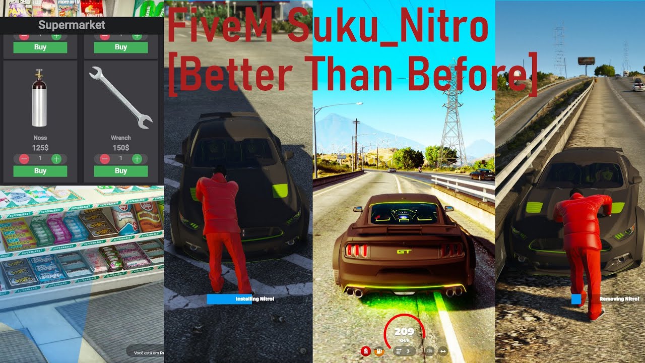 Gta V FiveM Suku Nitro Better Than Before - YouTube