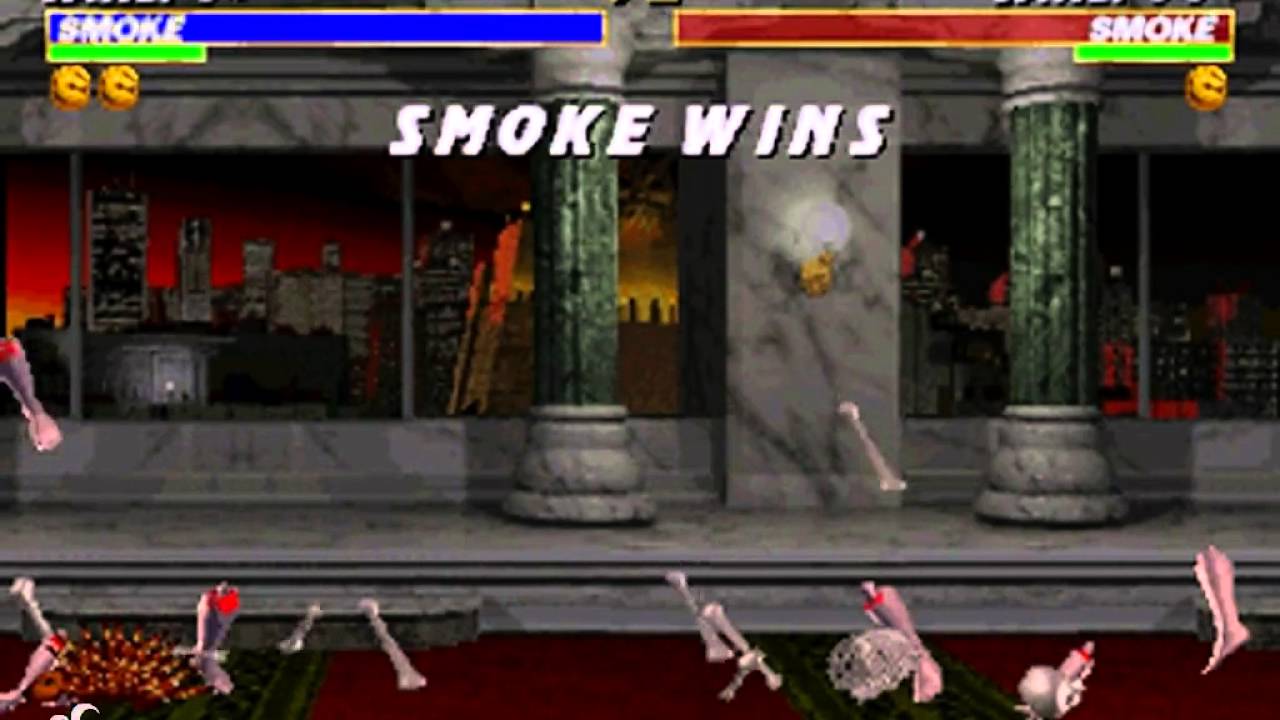 Ultimate Mortal Kombat 3 Smoke Animality - YouTube