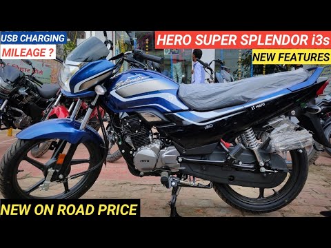 Hero Super Splendor i3s Bs6 2022 l Digital Meter Detail Review | Price ...