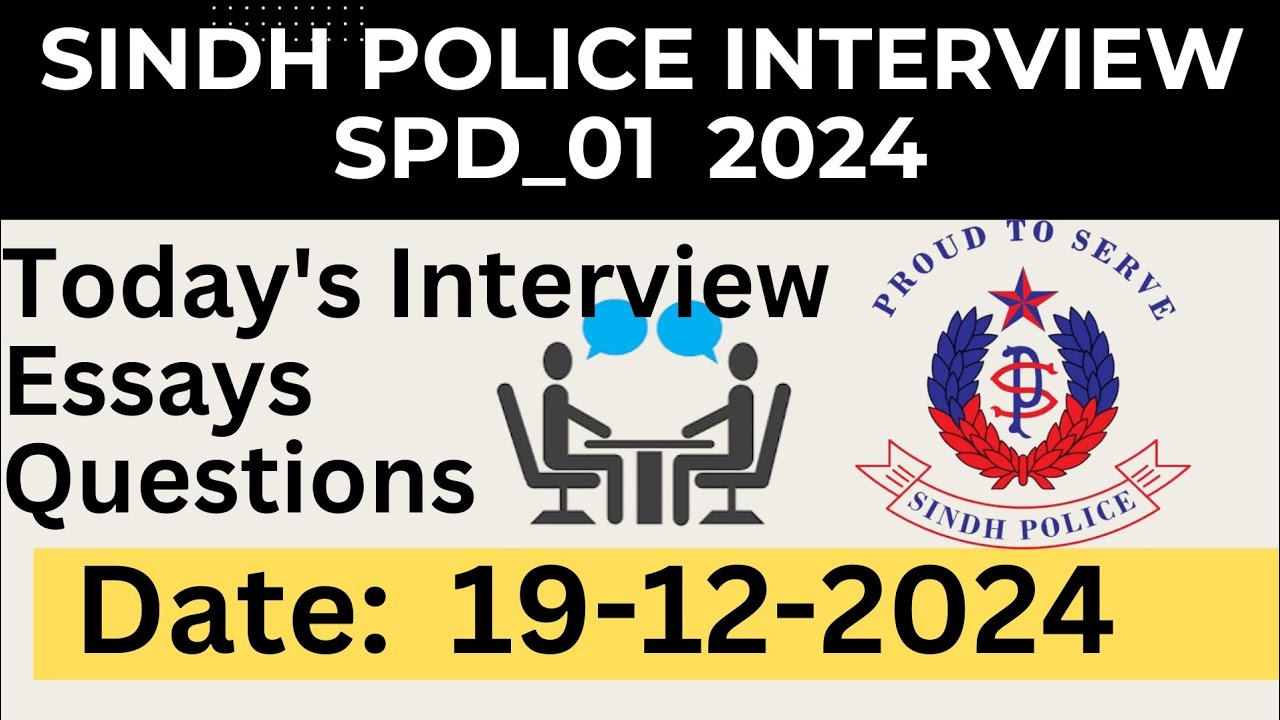 2nd Day Interview Paragraphs & Questions 19-12-2024 / SPD_01 2024 - YouTube