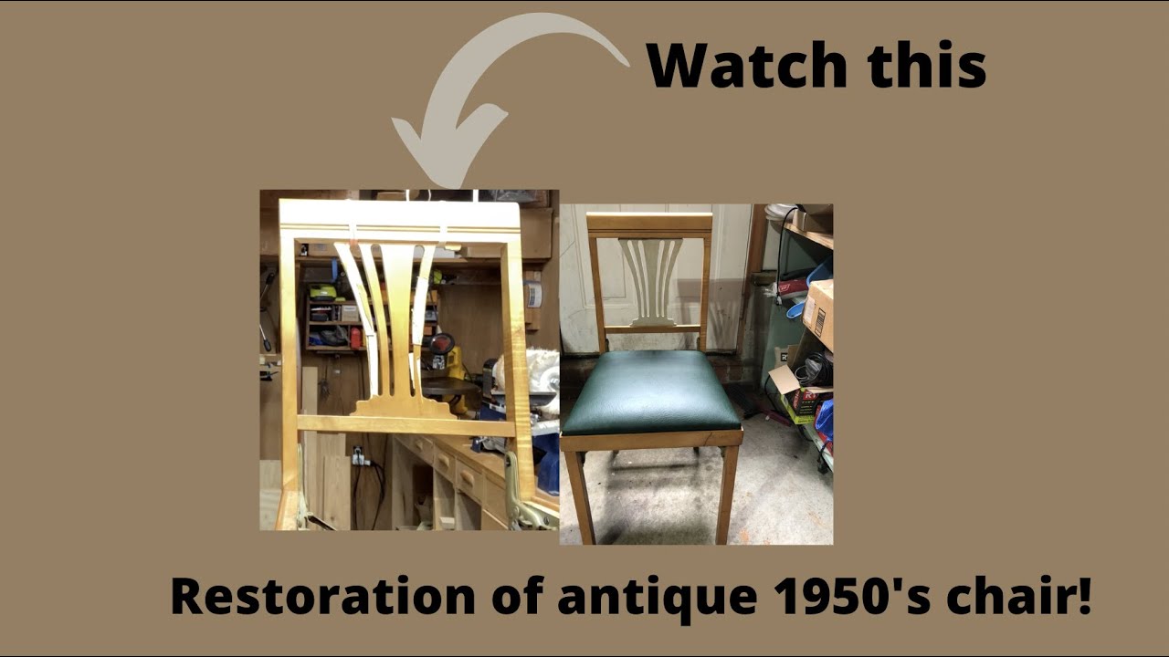 Restoration of Leg-O-Matic chair - YouTube