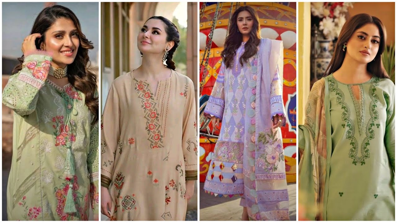 Latest summer dress designing| trendy modern dress designs 2024 - YouTube