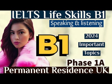 IELTS B1 Life Skills UKVI Phase 1A|| Discussion 2 minutes || Important ...