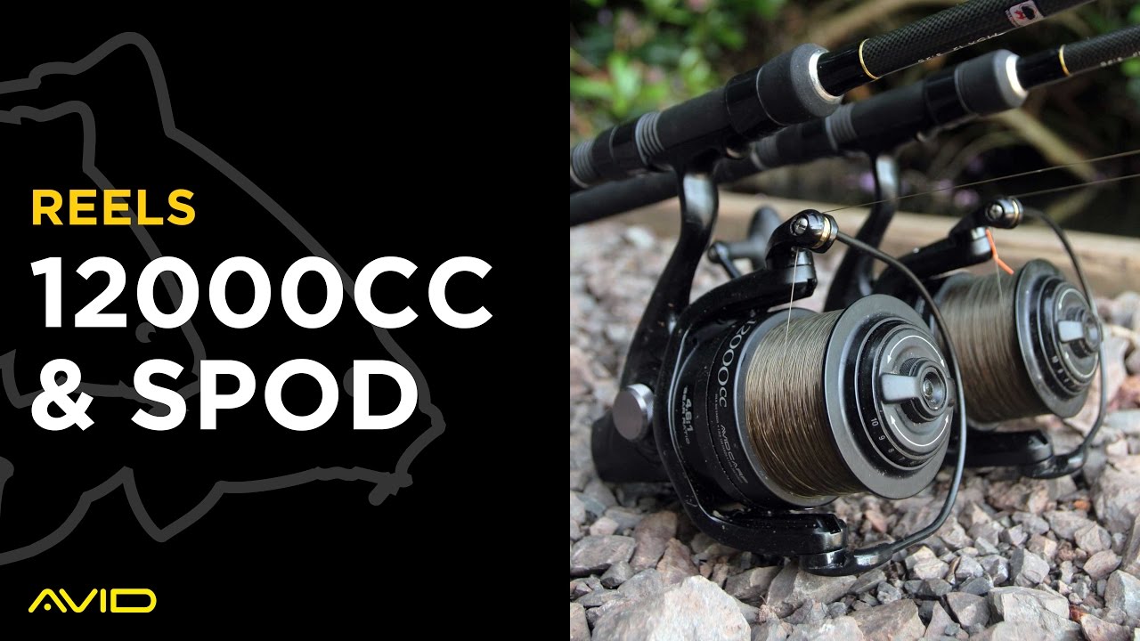 Avid Carp 12000cc and Spod Reels - YouTube