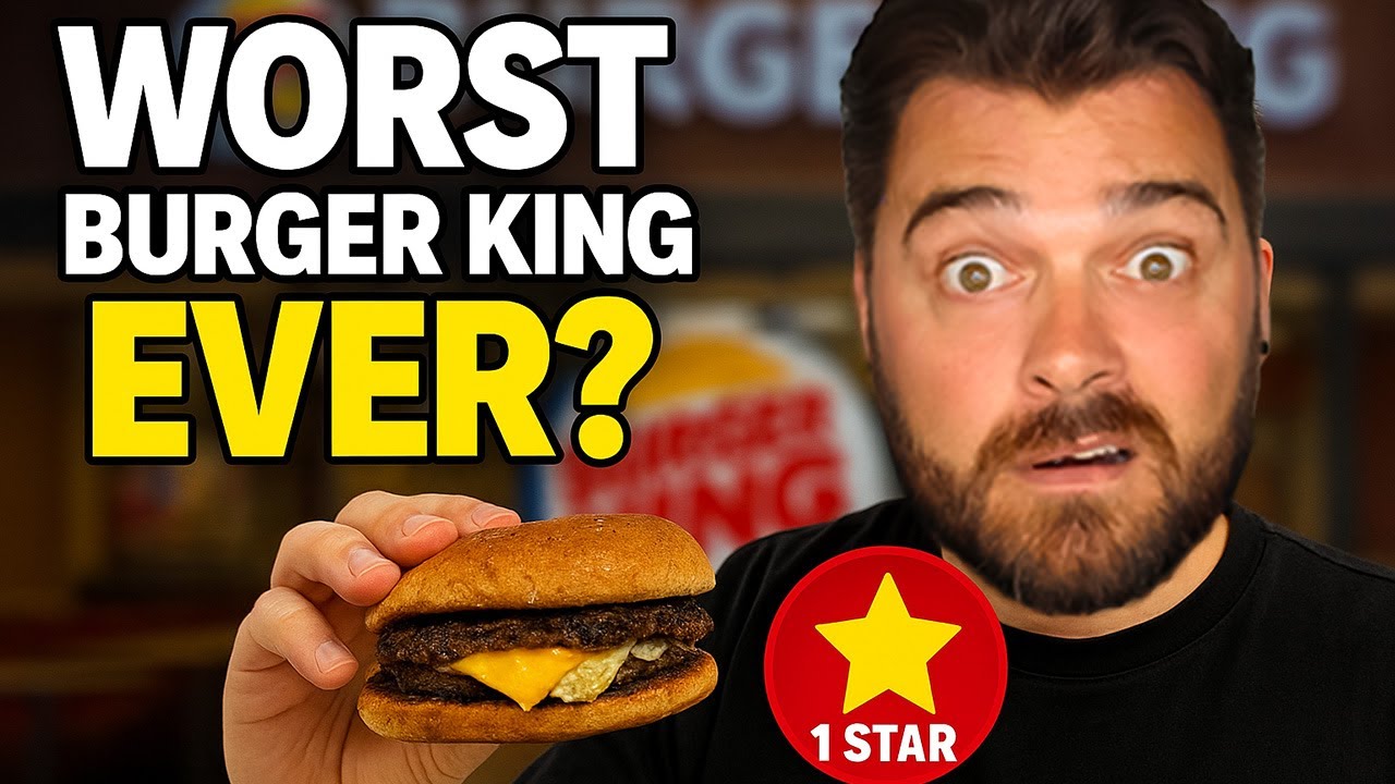Worst Burger Ever?! Our Honest Burger King Review! - YouTube