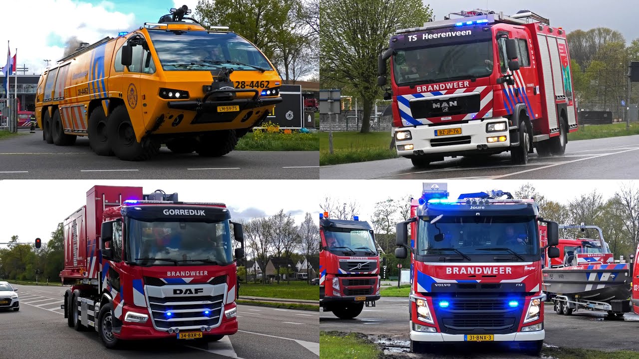 [Massive airhorn] Crashtender, Brandweer robot, STH, OPR, HV, TS'en ...