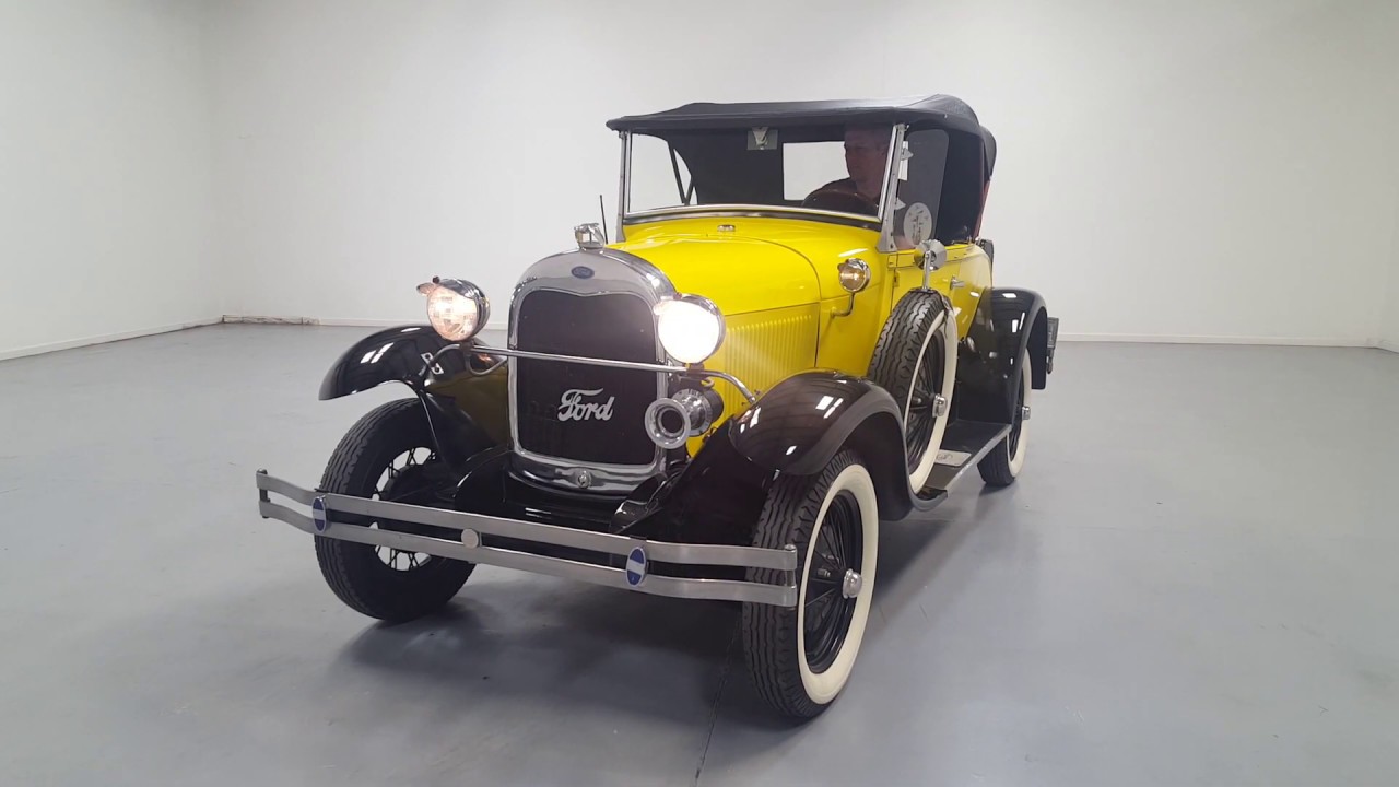 1929 Ford Model A Shay Replica For Sale Stock #2386 - YouTube