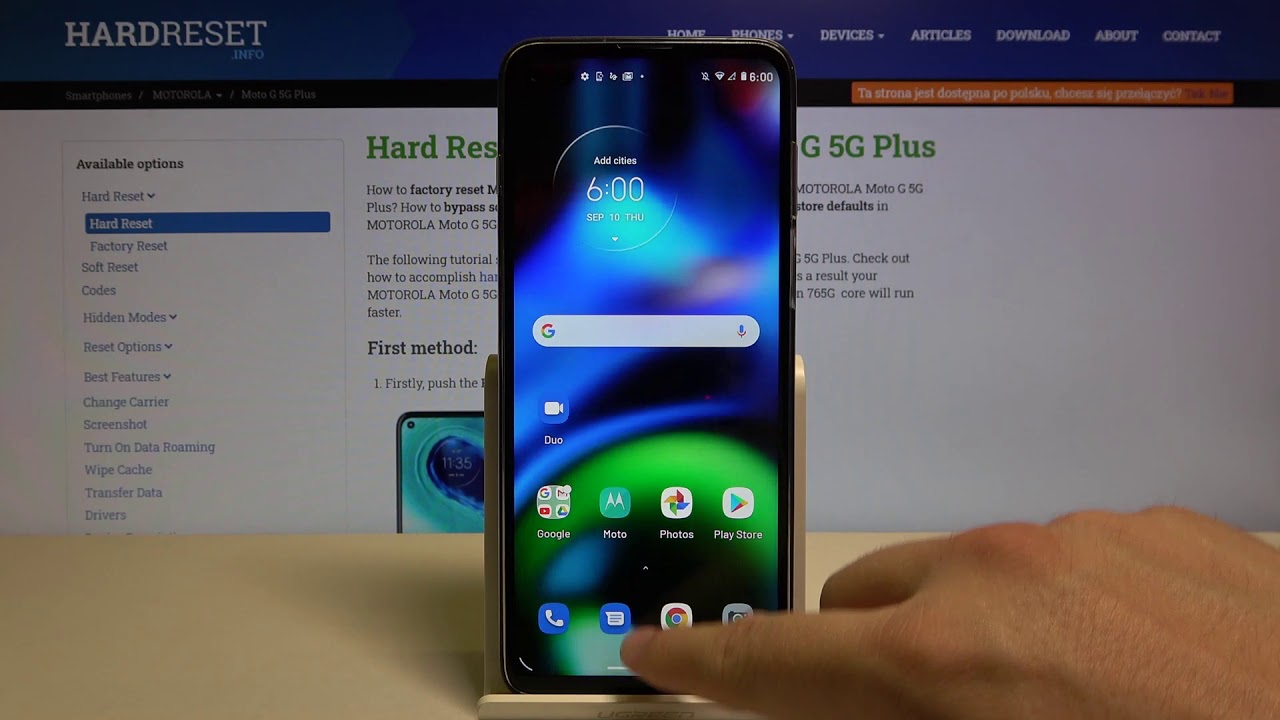 How to Enable Split Screen on MOTOROLA Moto G 5G – Dual Screen - YouTube