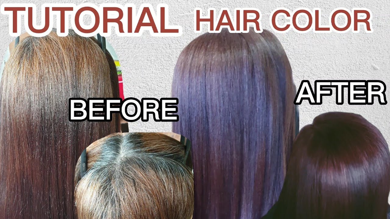 Hair Color / TUTORIAL - YouTube