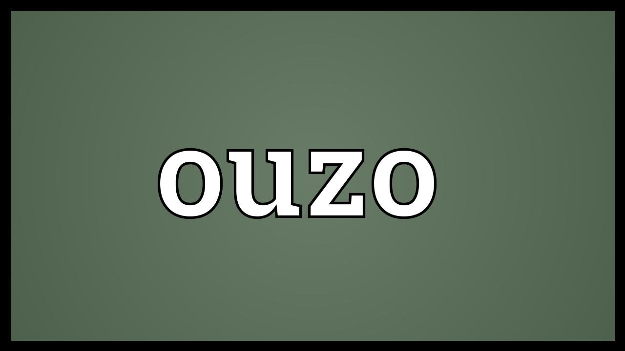 Ouzo Meaning - YouTube