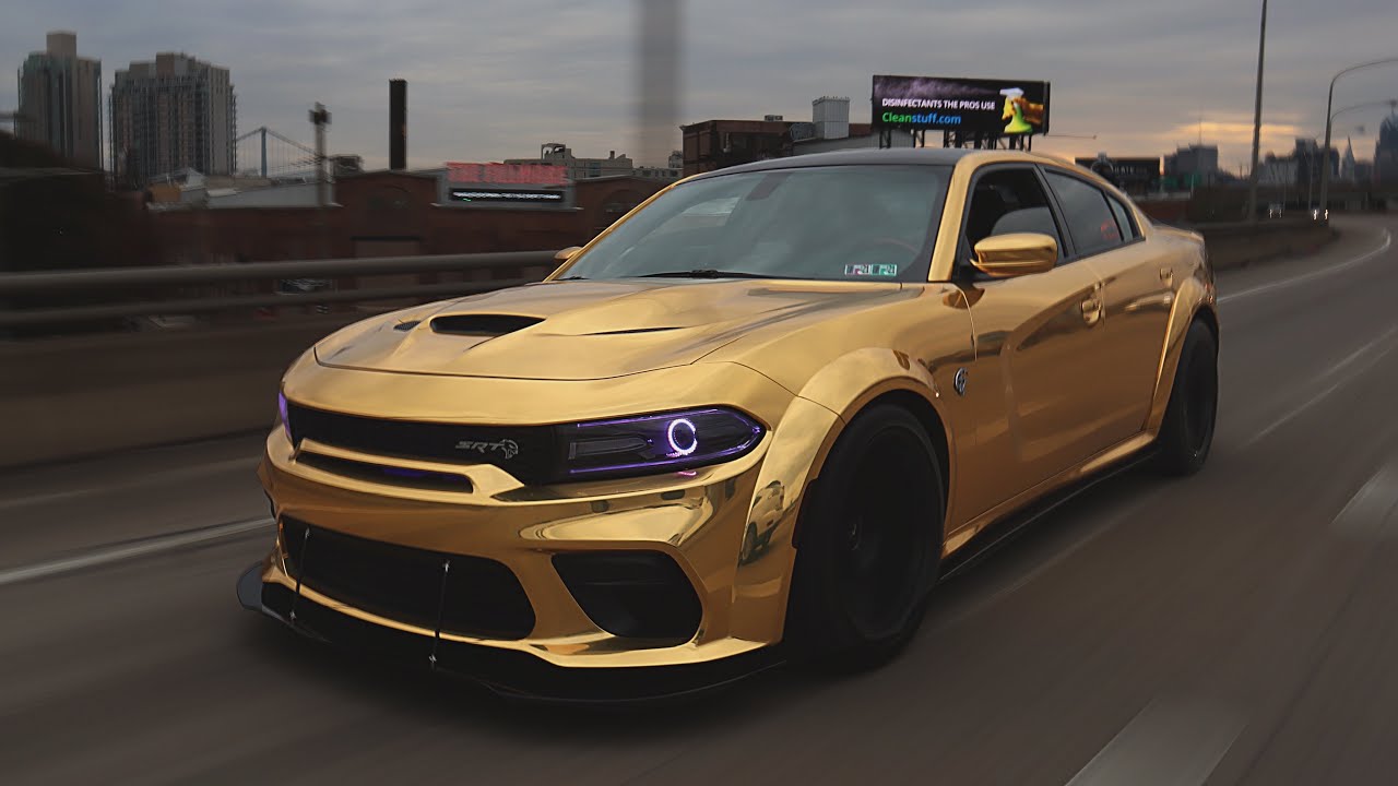 Gold WIDEBODY HELLCAT ! - YouTube