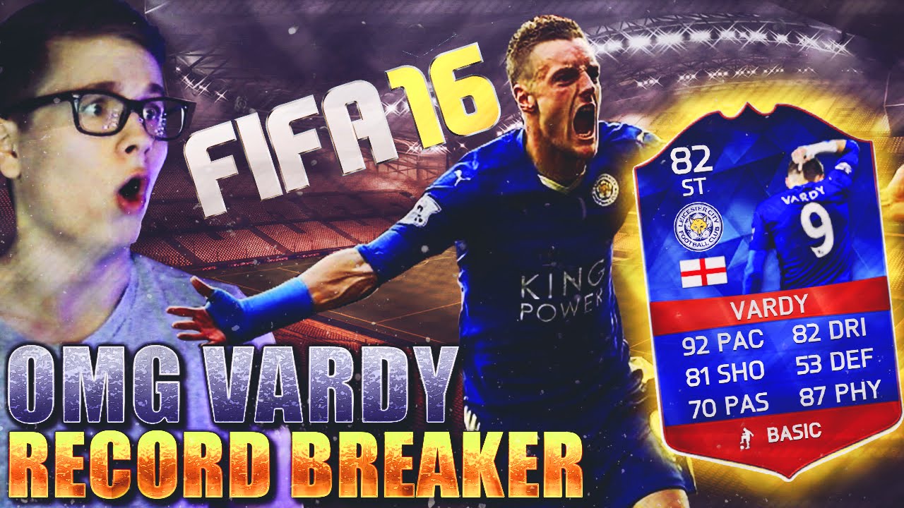 FIFA 16: OMG RECORD BREAKER JAMIE VARDY (DEUTSCH) - FIFA 16 ULTIMATE ...