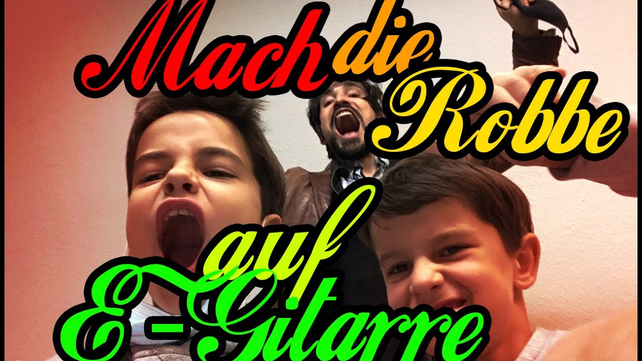 Mach Die Robbe (Julien Bam) auf E-Gitarre inkl. TABs - YouTube