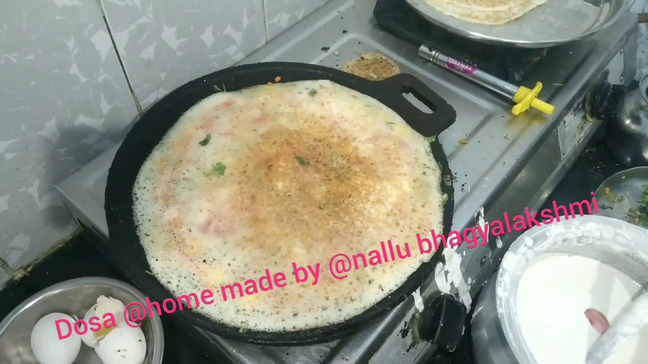 AMMA chethi vanta Proddatur Dosa @my home - YouTube