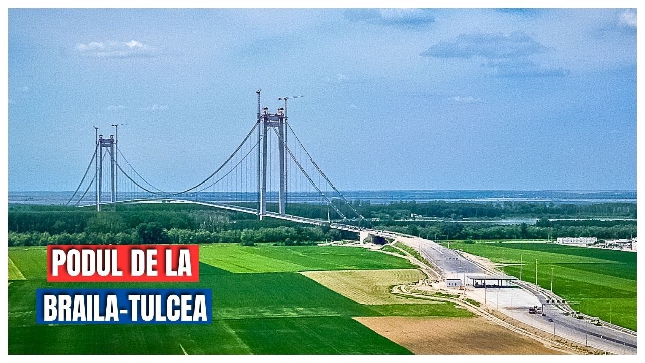 Podul de la BRAILA-TULCEA - leg. DN22 Smardan/Macin - sens giratoriu ...