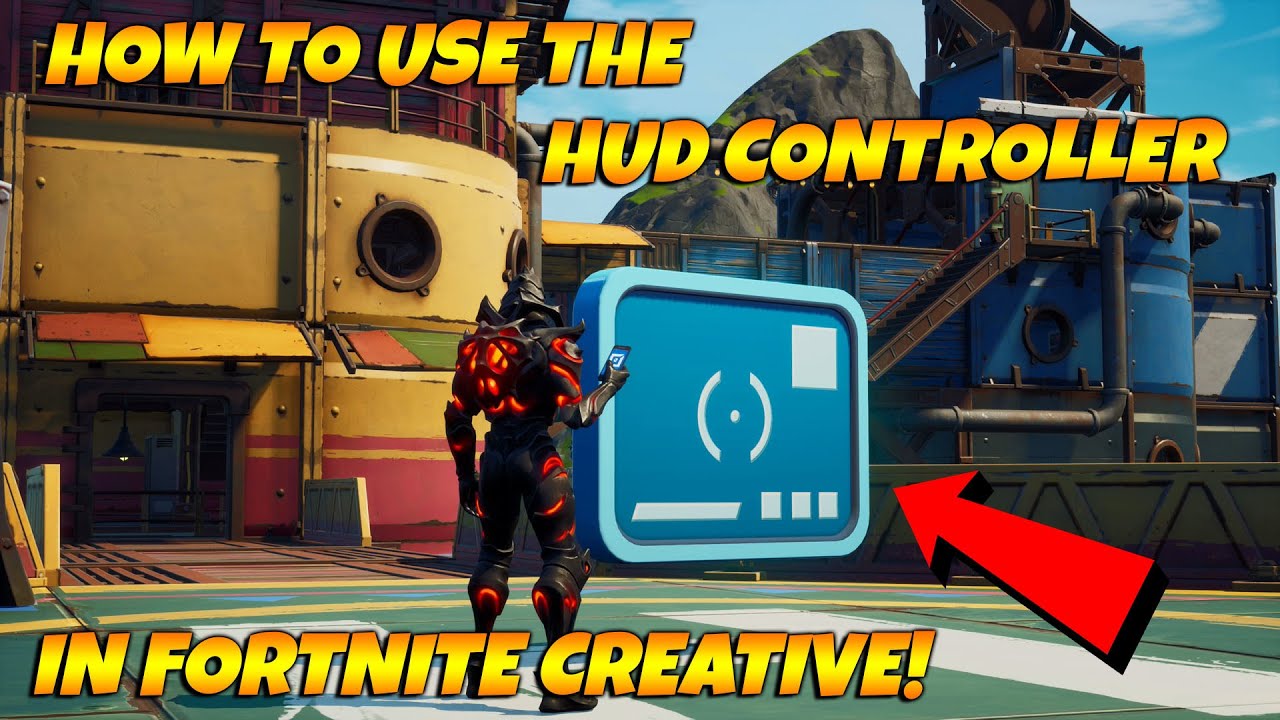 HOW To Use The HUD Controller In Fortnite Creative! - YouTube