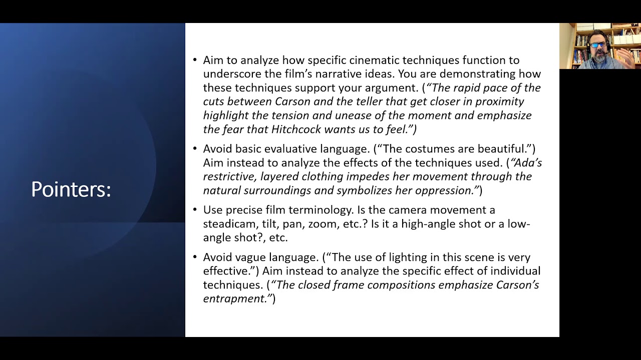 Analysis II Instruction Video - YouTube