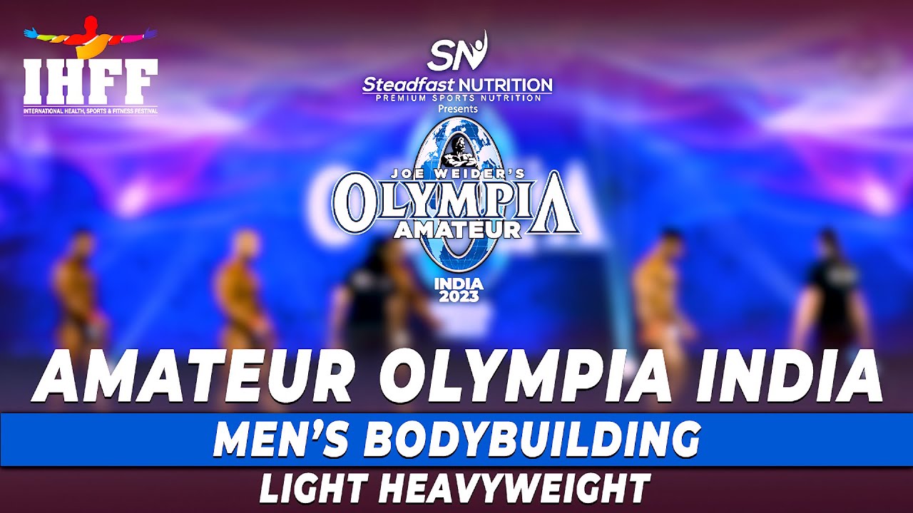 MEN'S BODYBUILDING - LIGTH HEAVYWEIGHT - YouTube