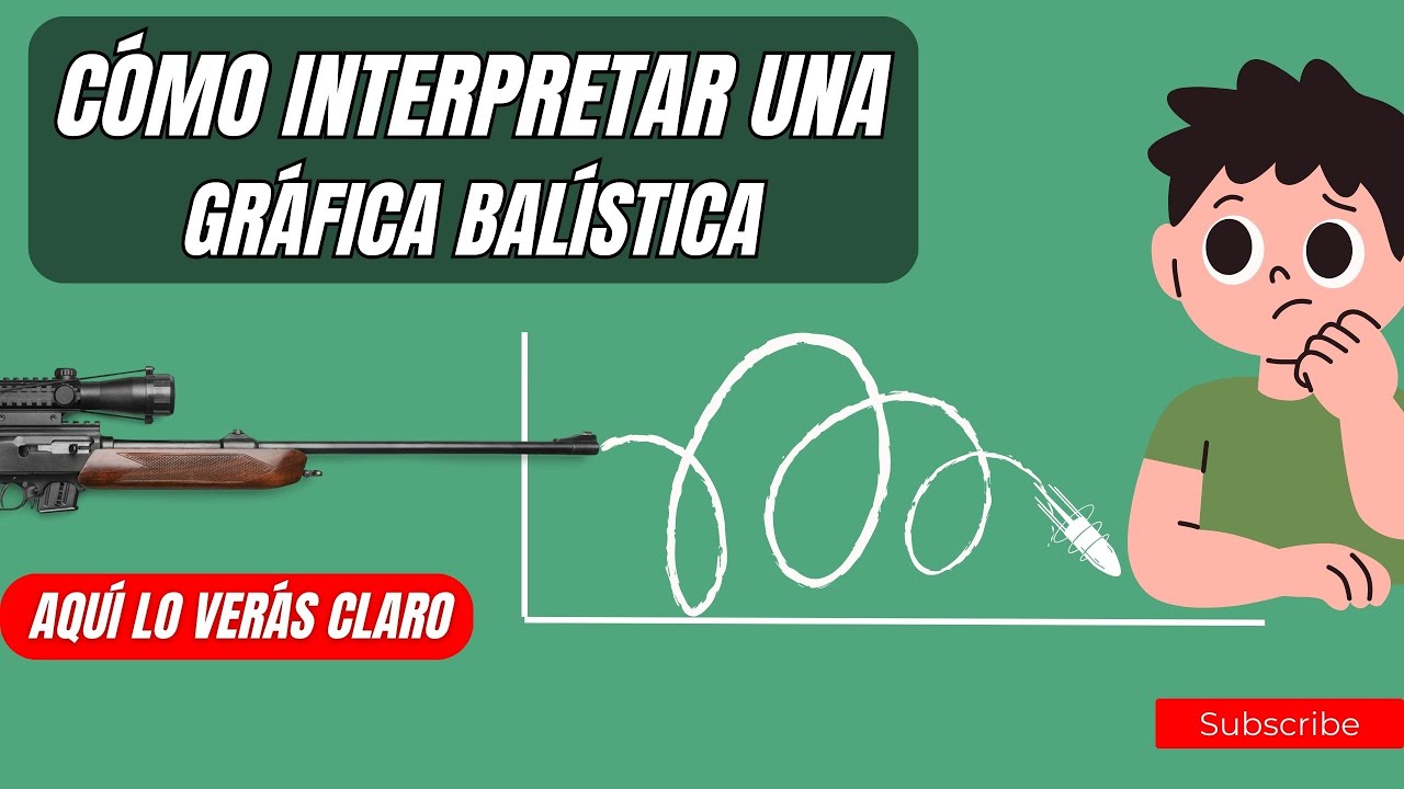 Cómo interpretar gráficas balísticas sin que te equivoquen. - YouTube