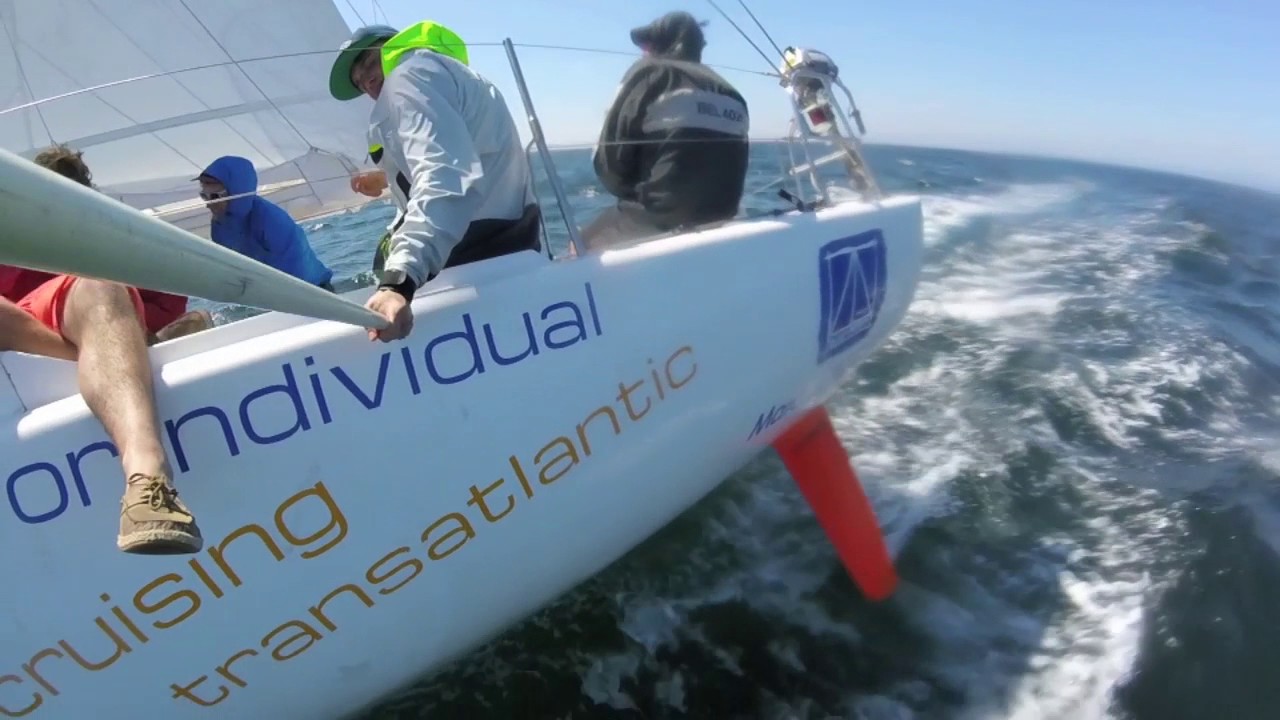 Class 40 sailing - YouTube