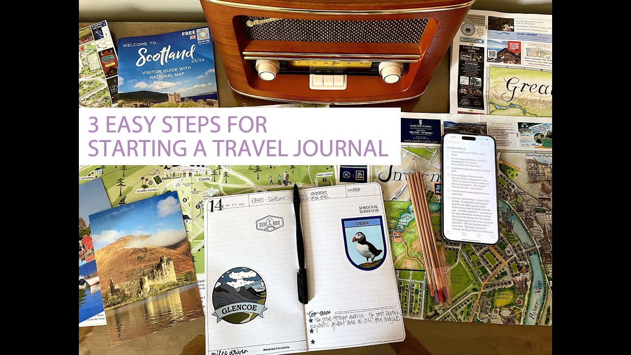 This travel journal is like a summer highlight reel! Document your ...
