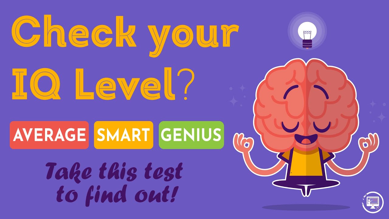 IQ Test, How Smart are you? - YouTube