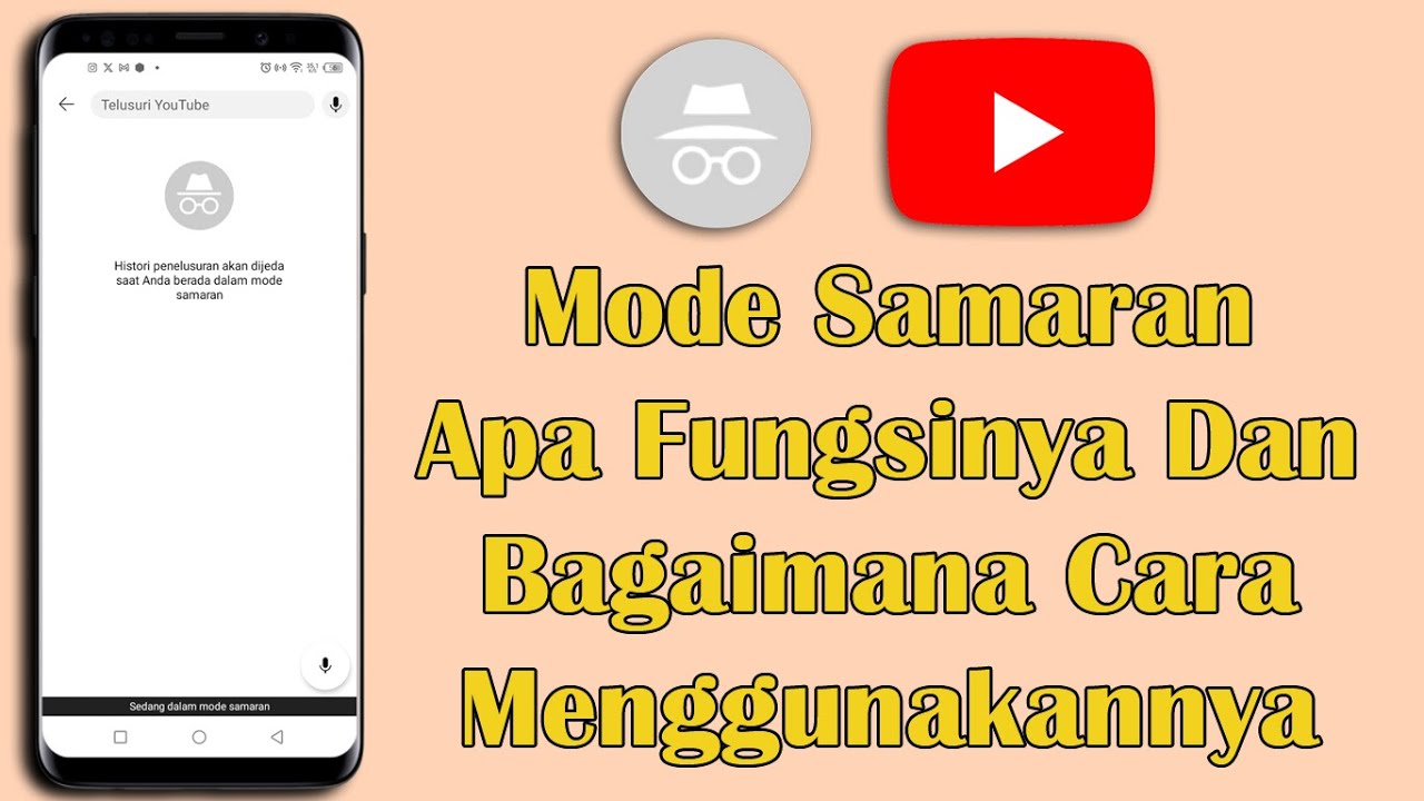 Cara Menggunakan Mode Samaran di YouTube - YouTube