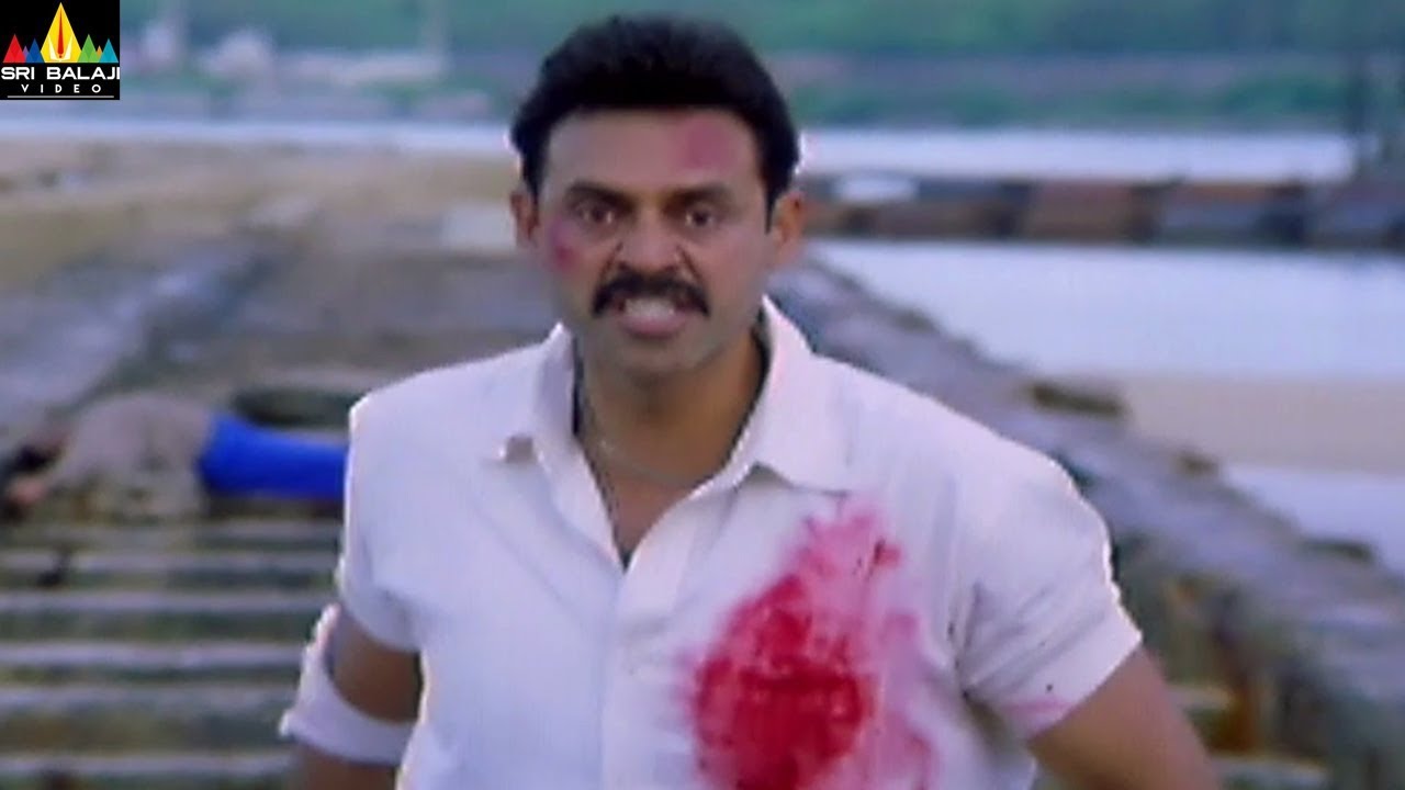 Gharshana Movie Climax | Venkatesh, Asin, Gautham Menon | Sri Balaji ...