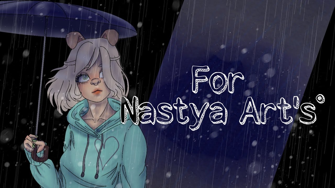 Speedpaint /// Арт для канала °Nastya Art's° ️ - YouTube
