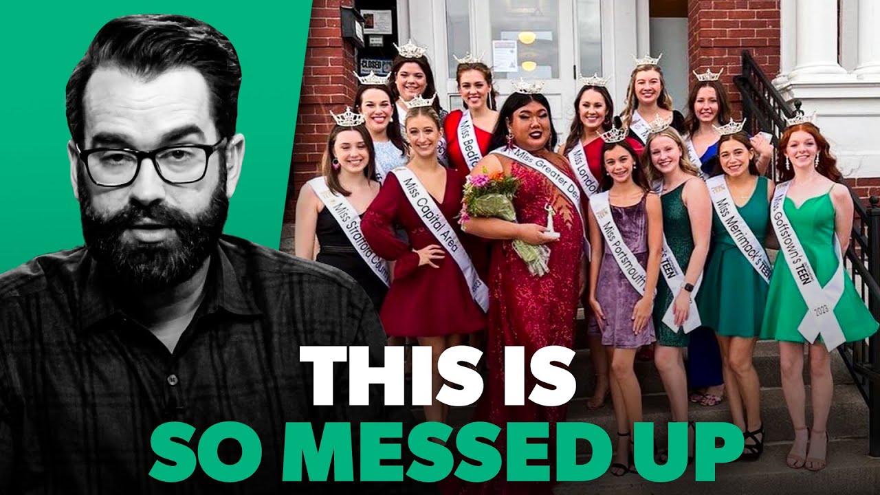An Obese Man Won A Woman's Beauty Pageant - YouTube