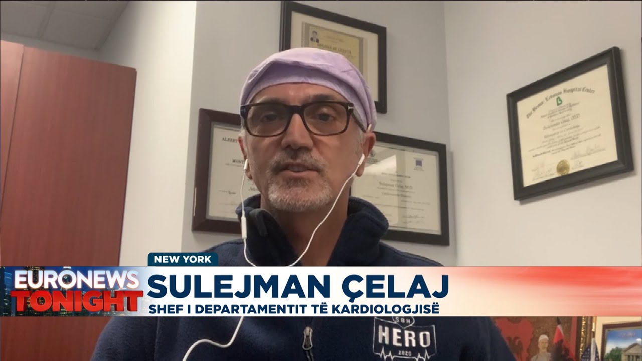 COVID-19 në SHBA, Sulejman Çelaj sjell detajet për Euronews Albania ...