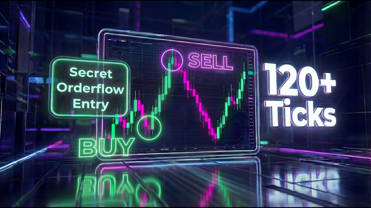 120 Ticks in ONE Trade Using Order Flow (Here's The Pattern) - YouTube