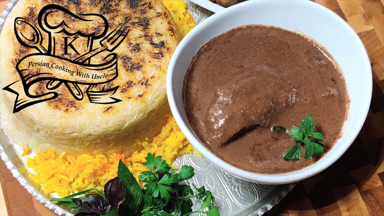 بهترین فسنجان شمالی با اردک بسیار خوشمزه Elegant Persian Duck stew ...