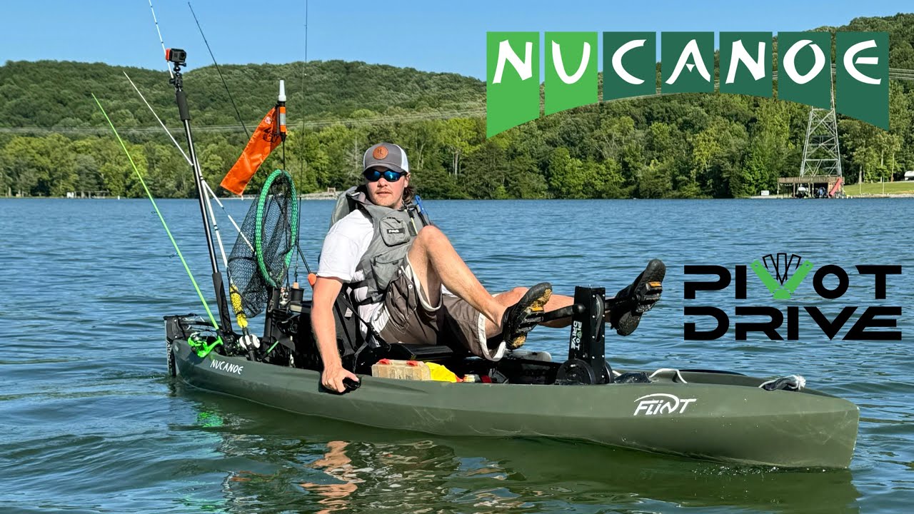 My 2024 NuCanoe Flint With Pivot Drive Set Up - YouTube
