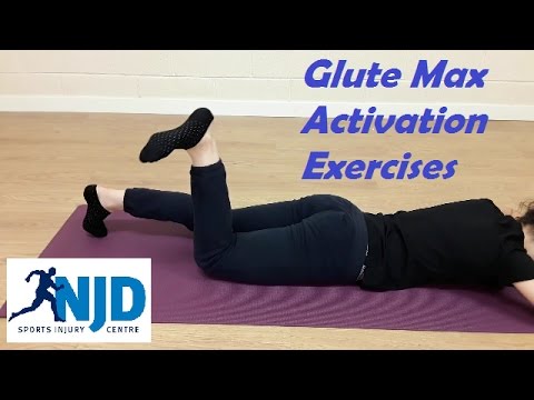 Glute Max Activation Exercises - YouTube