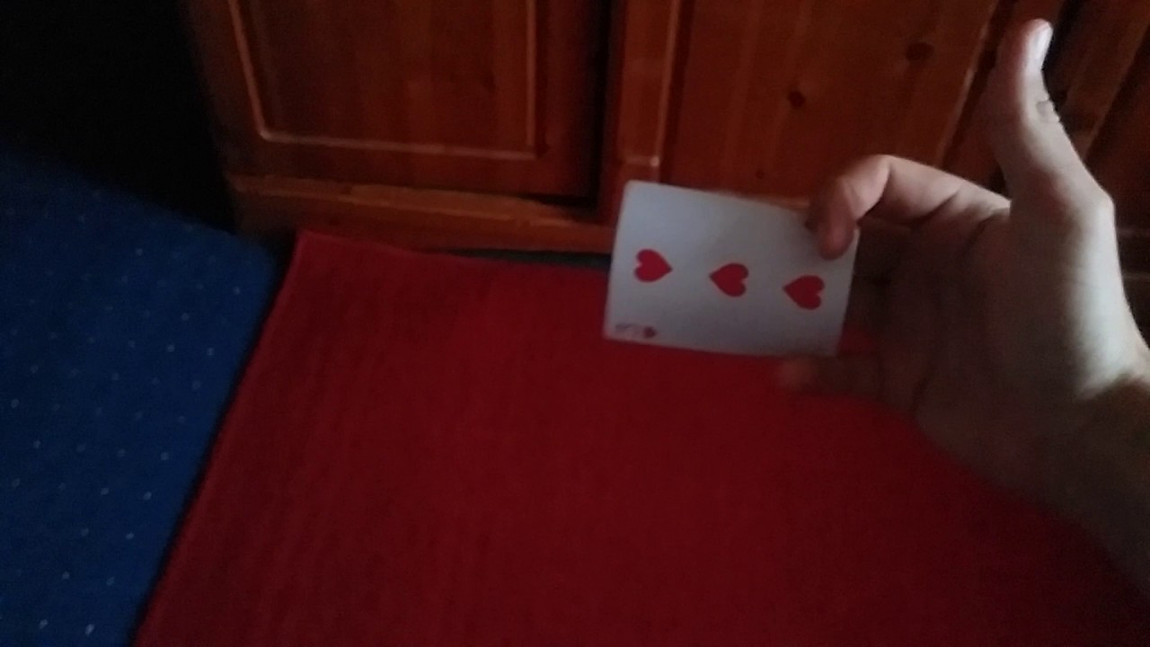 Disappearing Card Trick Tutorial (Now You See Me 2) - YouTube