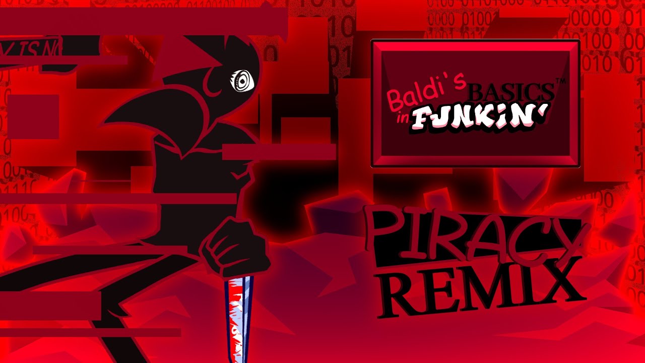 FNF Baldi's Basics in Funkin' - Piracy: Remix - YouTube
