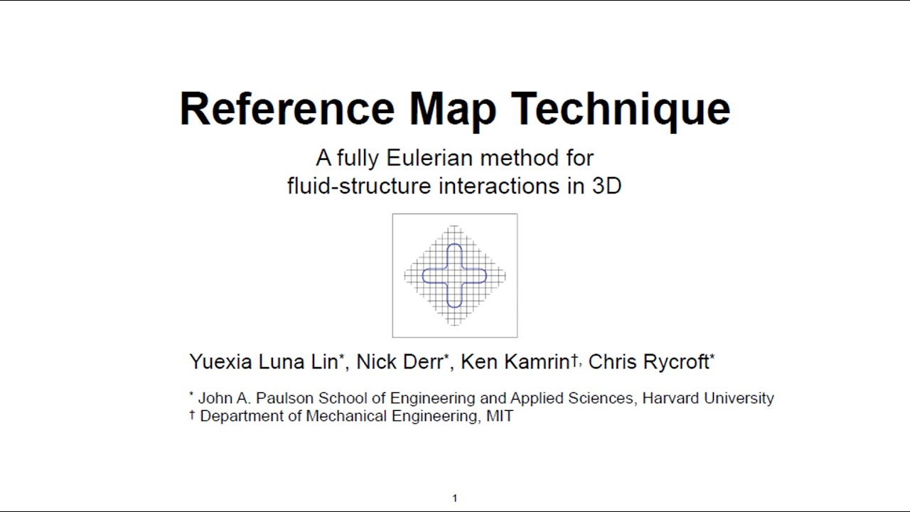 DOE CSGF 2020: Reference Map Technique: a Fully Eulerian Method for ...