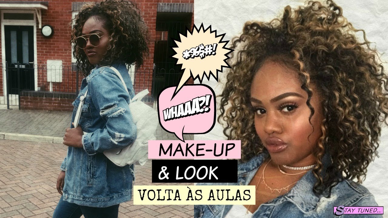 MAKE-UP & LOOK REGRESSO ÀS AULAS 2017 📚por Judith Fernandes - YouTube